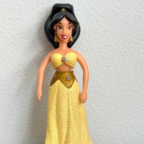 Disney | Toys | Disney Aladdin Princess Jasmine Toy Figure Sparkly ...